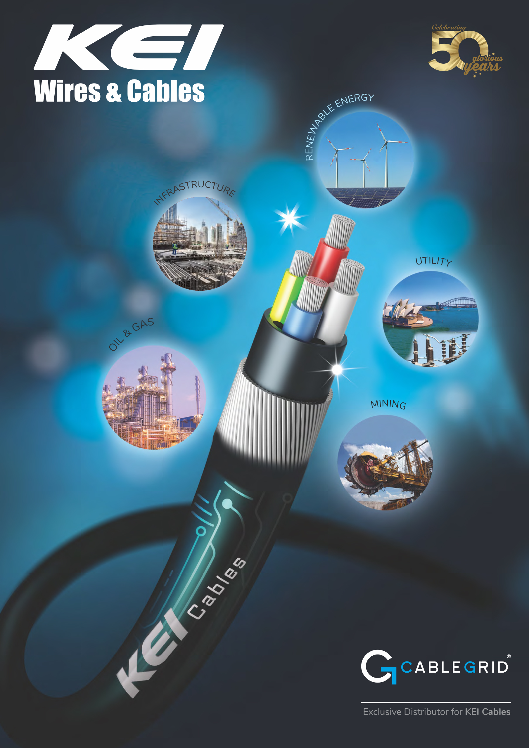 LV Cables 60V – 1kV – Cable Grid